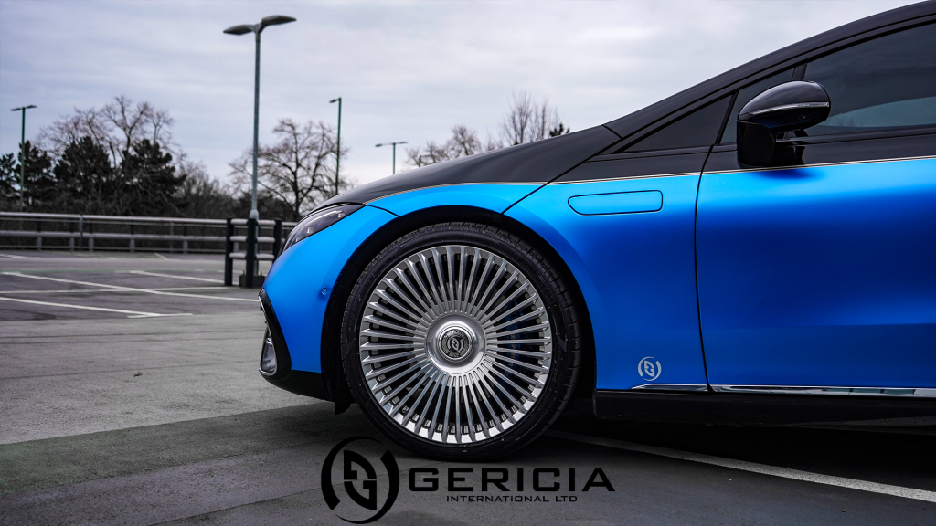 Blue Phoenix Mercedes Benz EQS - Gericia International Ltd. UK